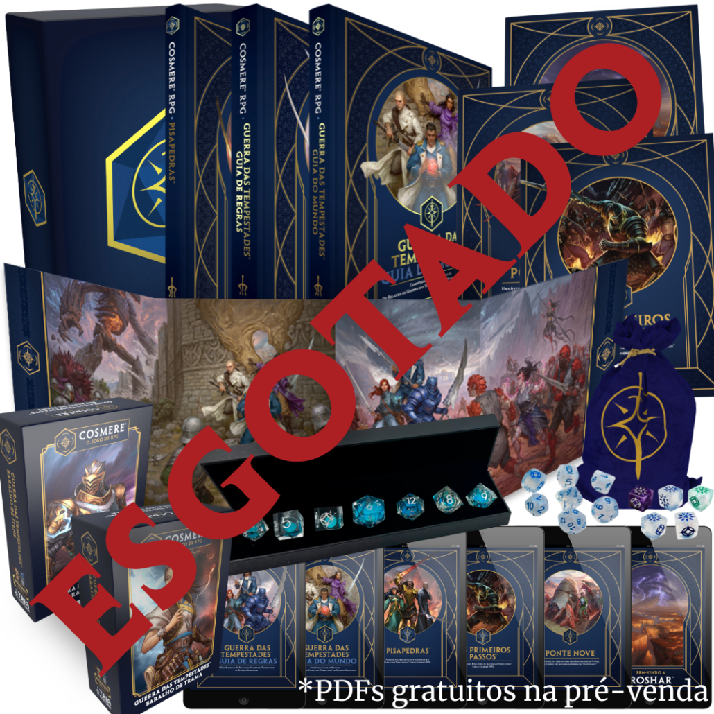 Cosmere RPG: o jogo oficial e canônico do universo de Brandon Sanderson ...